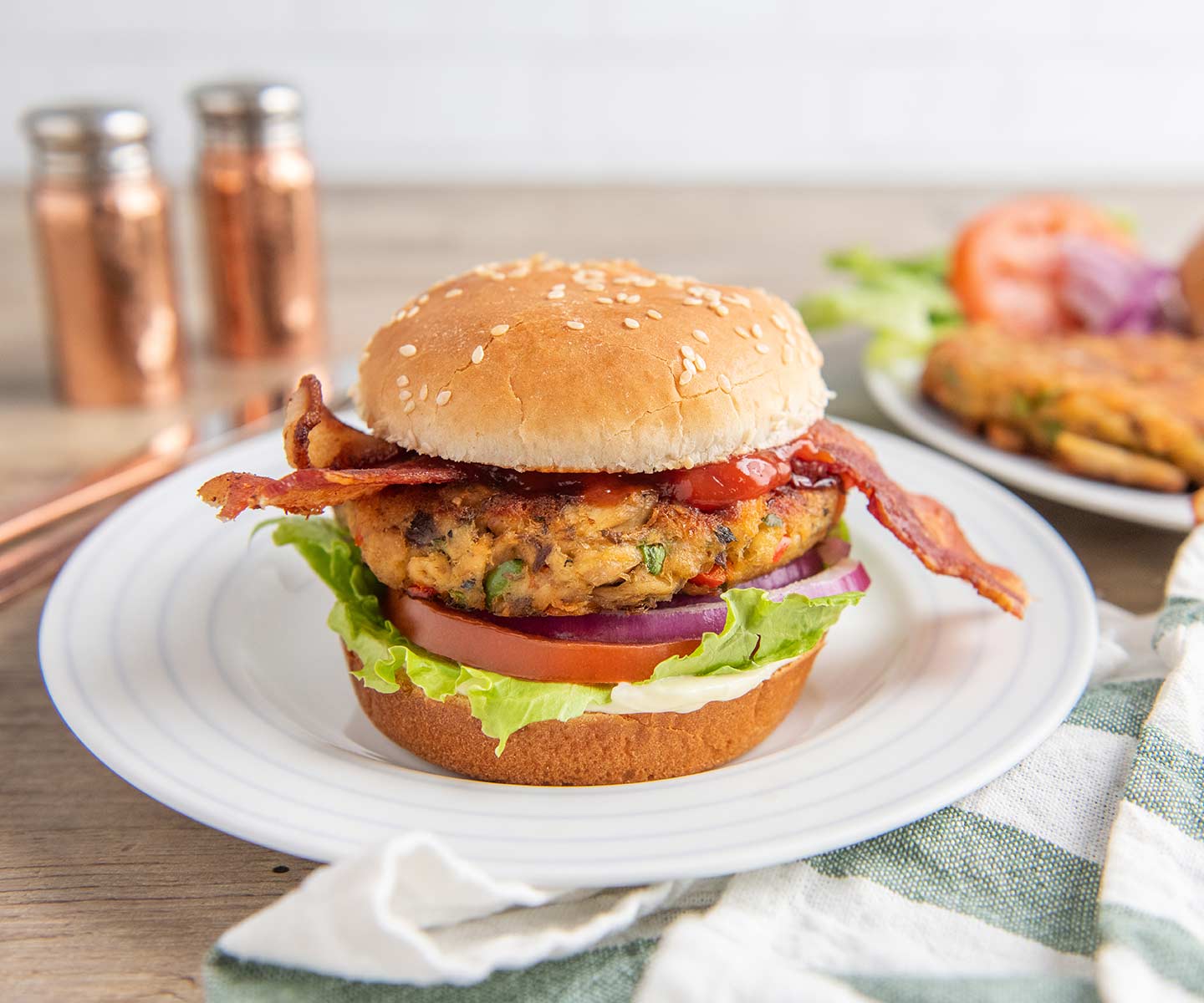 Mack-Bacon Burgers | Chicken of the Sea