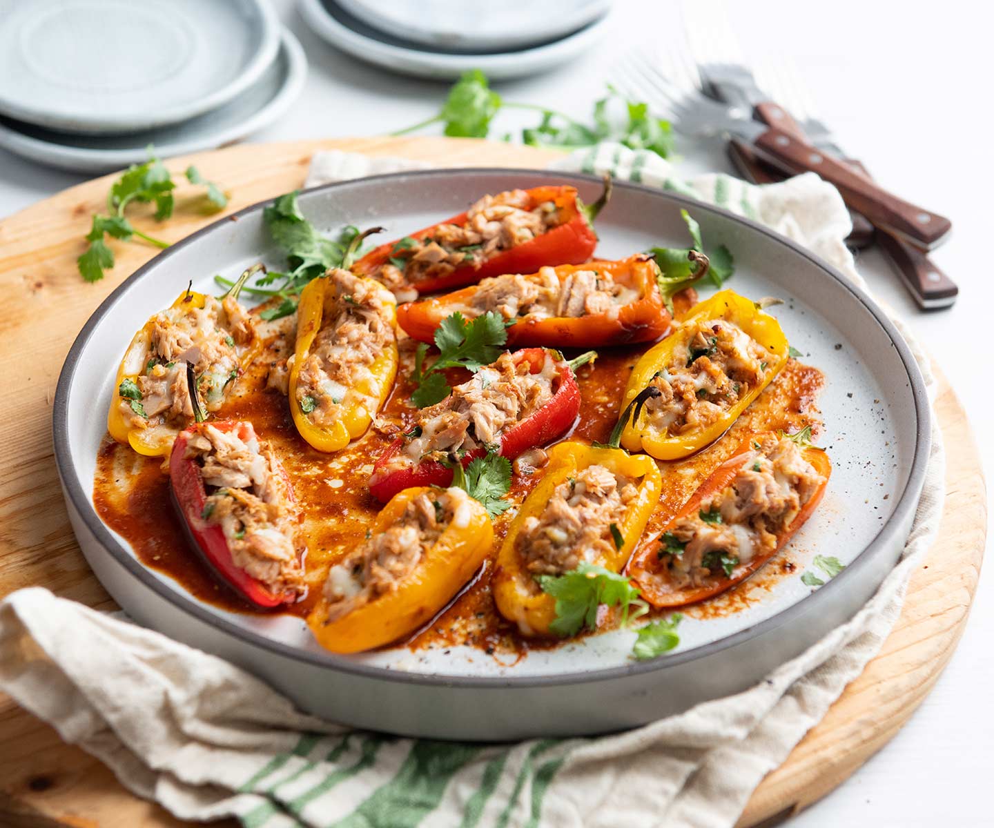 Mini Tuna Chile Rellenos | Chicken of the Sea