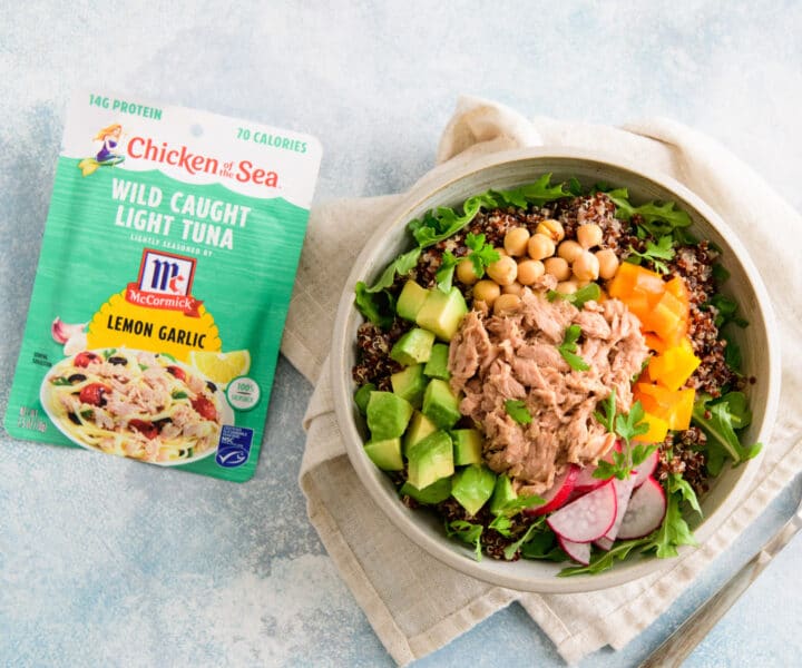 Lemon Garlic Tuna Packet | Chicken of the Sea