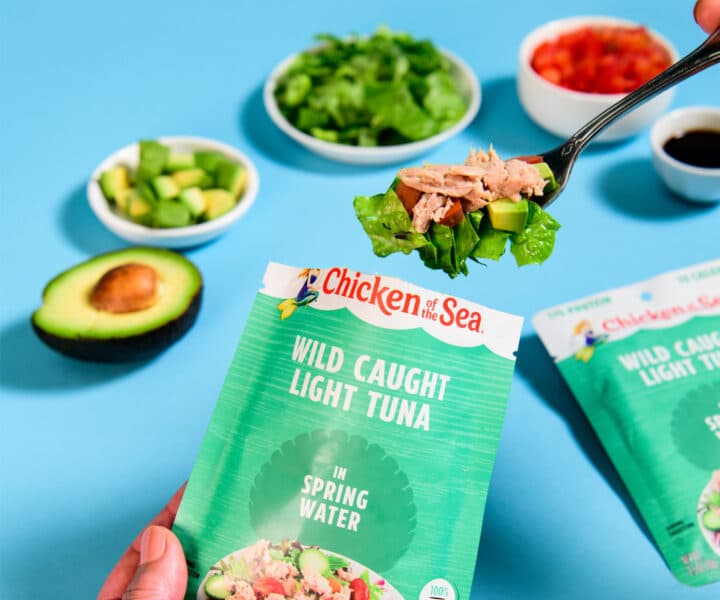 Healthy Walking Salad Packet with Tuna | Chicken of the Sea
