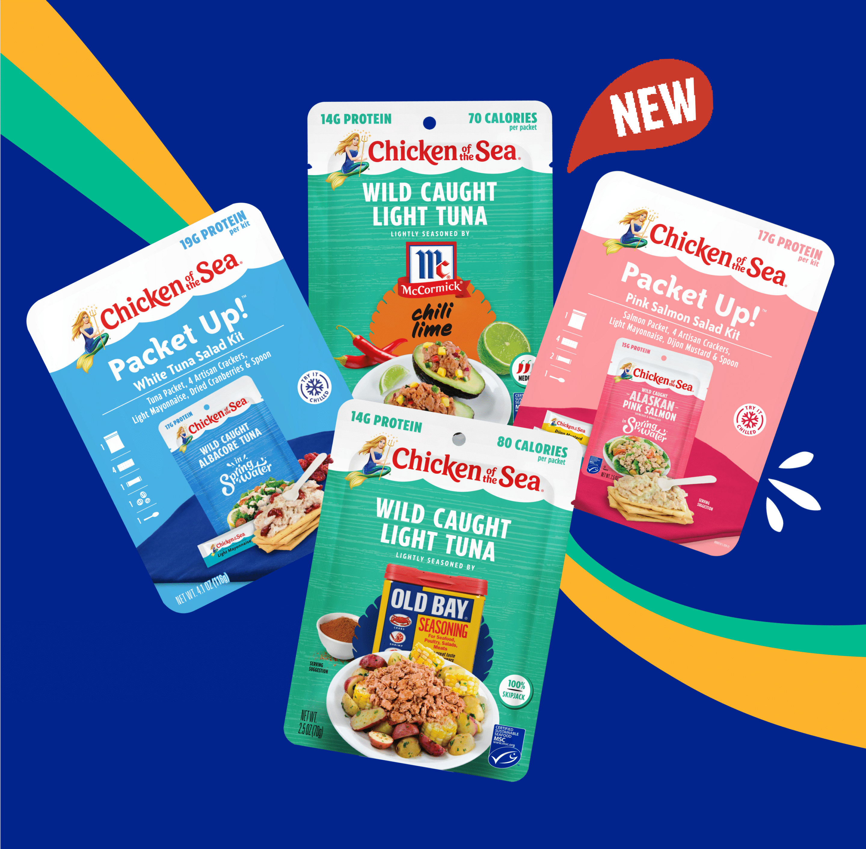 Introducing New Tuna and Salmon Salad Kits & Packets