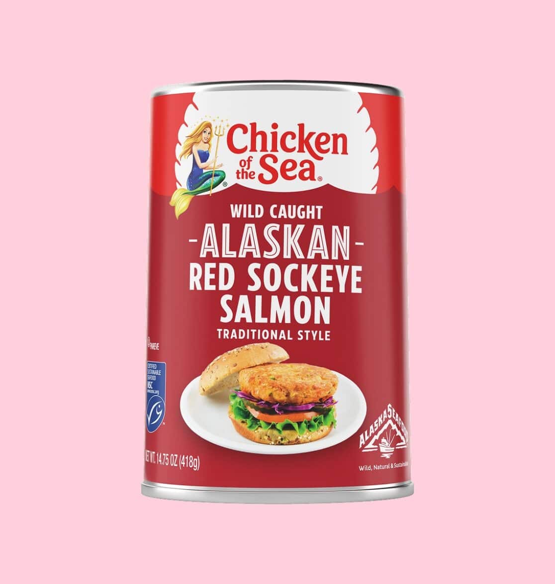 Alaskan Red Sockeye Salmon, Traditional Style | Chicken of the Sea