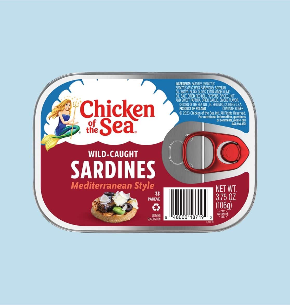 Mediterranean Style Sardines | Chicken of the Sea