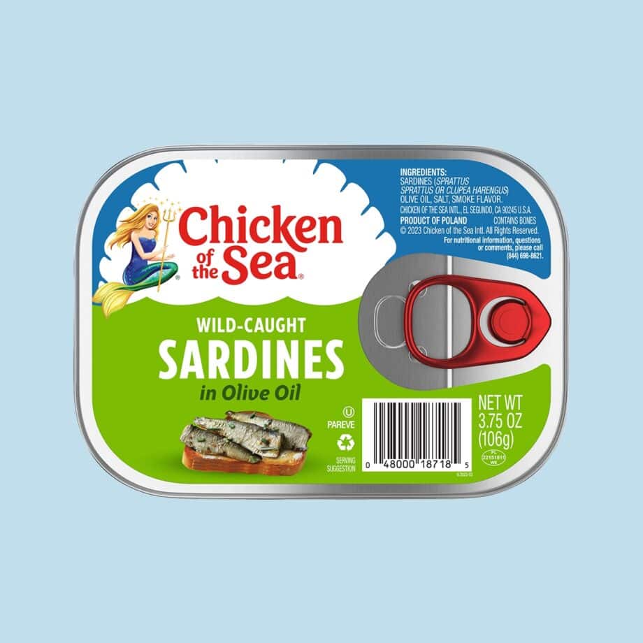 Sardines in Olive Oil | Chicken of the Sea